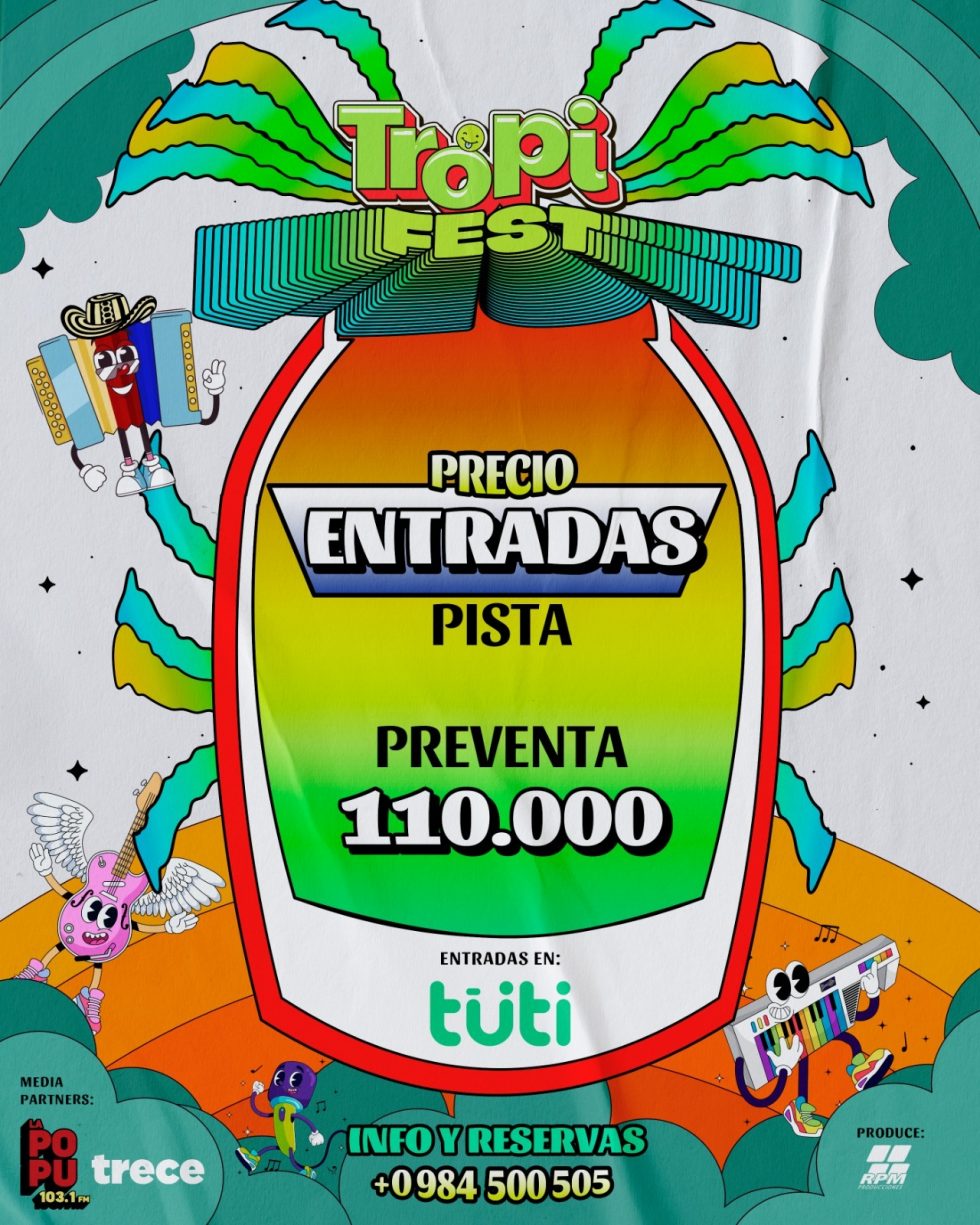 TROPI FEST 2025: el festival tropical más grande del país con artistas ...